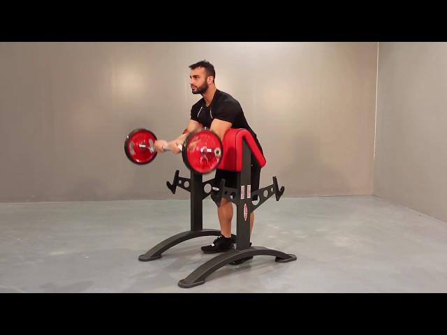 Standing curl bench – Álló bicepsz pad - Mánia fitness