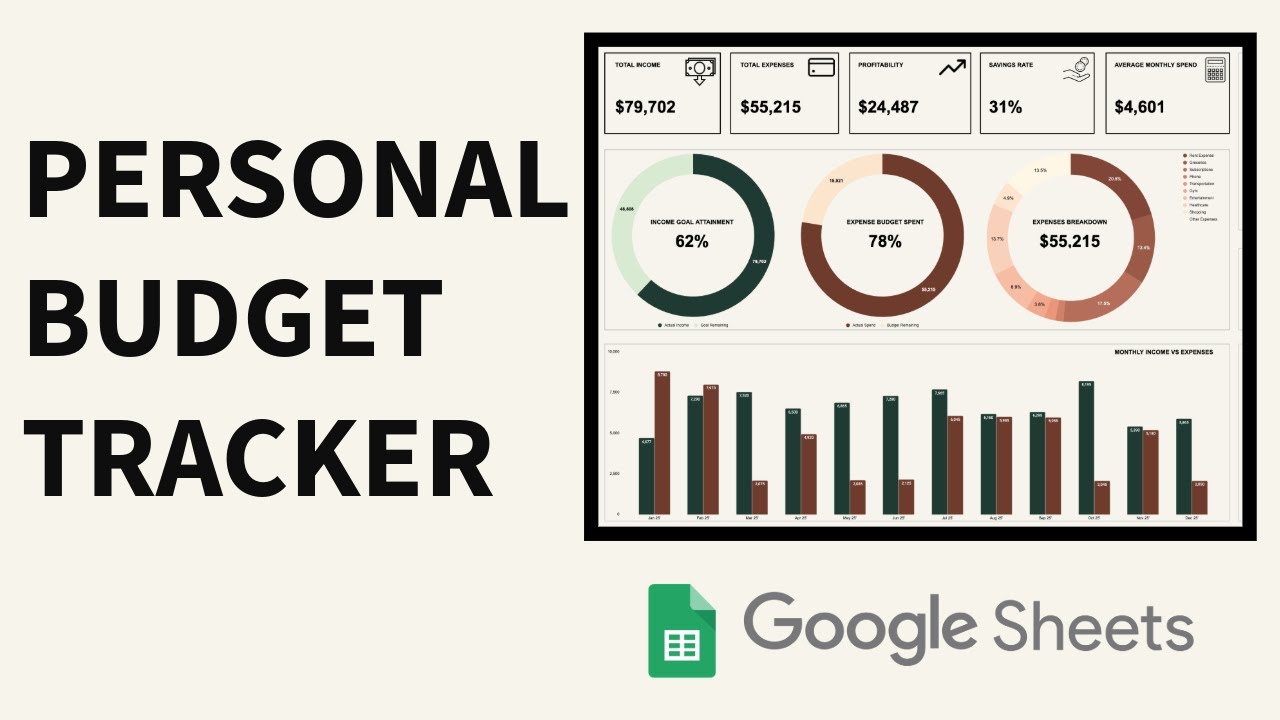 Your $5 Personal Budget Expense Tracker