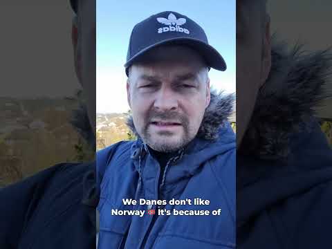 Why Norway 🇳🇴 and Denmark 🇩🇰 don’t like each other.#norway #beingnorwegian #shorts