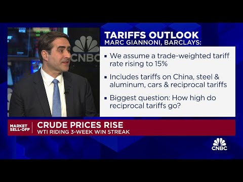 Barclays' Marc Giannoni: The big question is how high reciprocal tariffs go