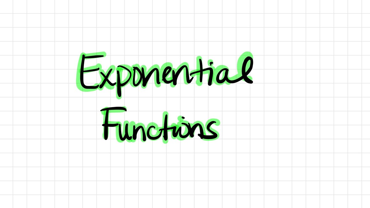 Exponential Functions - Precalculus #goodnotes #math #notes