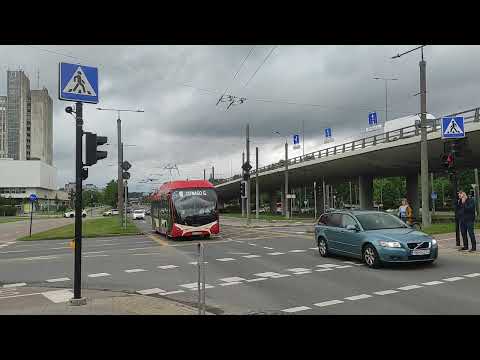 Vilniaus transportas. 18 troleibusas: Pašilaičiai – Justiniškės – Žemieji Paneriai – Titnago g.