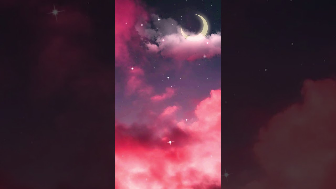 Pink fantasy meteor crescent
