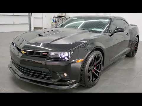 2014 Chevrolet Camaro SS Black Used. walk around for sale in Fond Du Lac, Wisconsin,