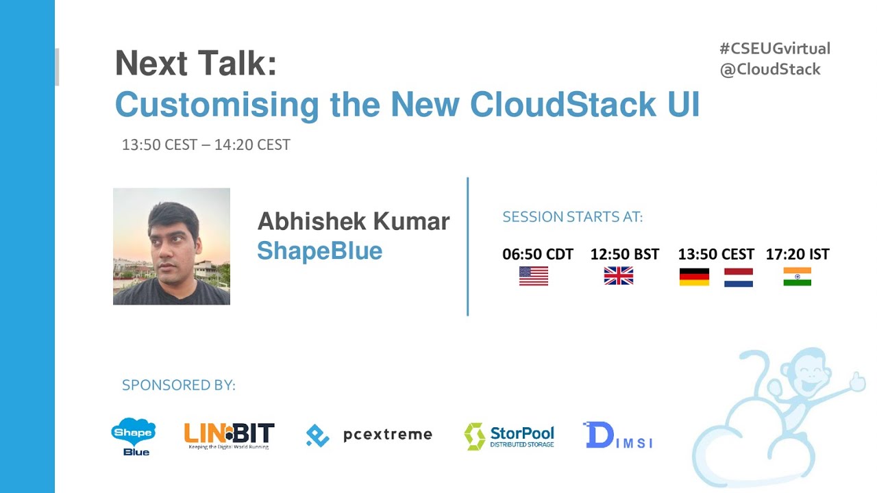 Customising the CloudStack UI - CloudStack European User Group Virtual, May 2021