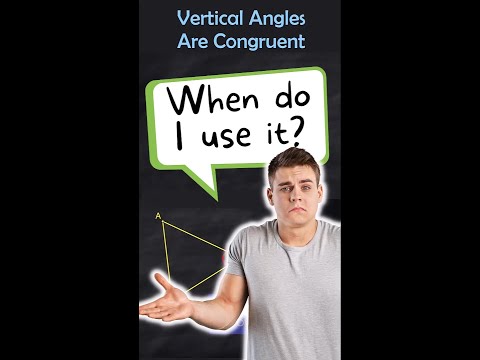 Vertical Angles & Proofs