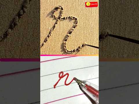 How to write small case letter ''r'' in cursive || lesson 29 || @neetatutorials