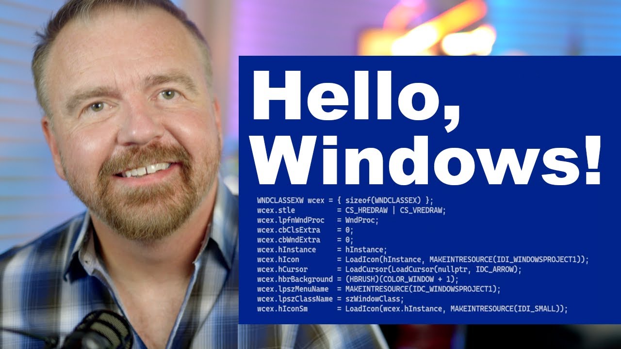 Hello, Windows!  RetroCoding 