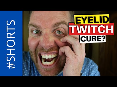 EYE TWITCH Home Remedy - #SHORTS