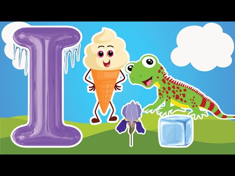 Words Beginning with Letter I for Toddlers & Preschoolers | Words that start with I |