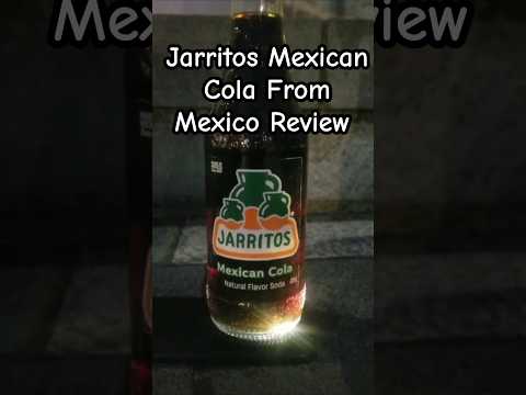 Jarritos Mexican Cola Review 🥤🇲🇽 #cola #jarritos #mexican #review