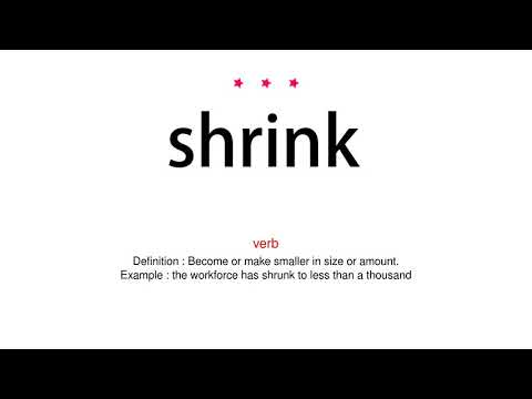 How to pronounce shrink - Vocab Today