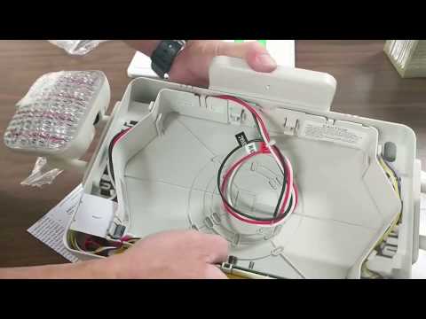 How To Install an Exit Sign by a Professional Electrician