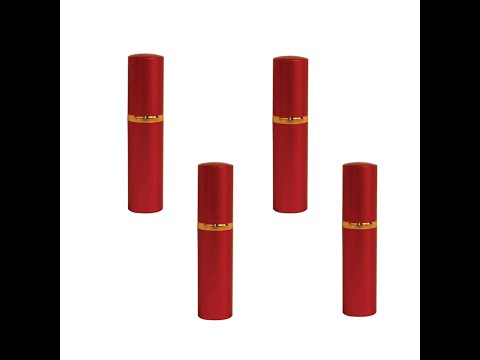 Red Pepper Shot Lipstick Pepper Spray - Lot of 4 as Shown
