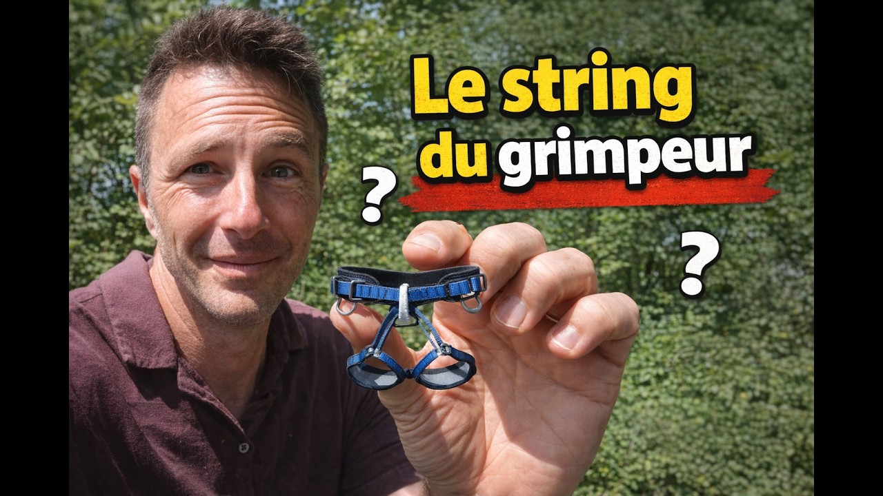 “Baudrier d’escalade : le guide pour choisir le bon modèle”