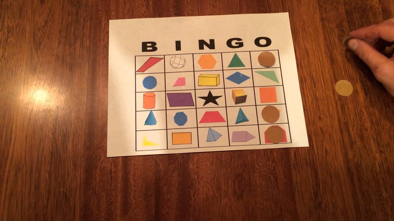 Shape BINGO - Beth Britton