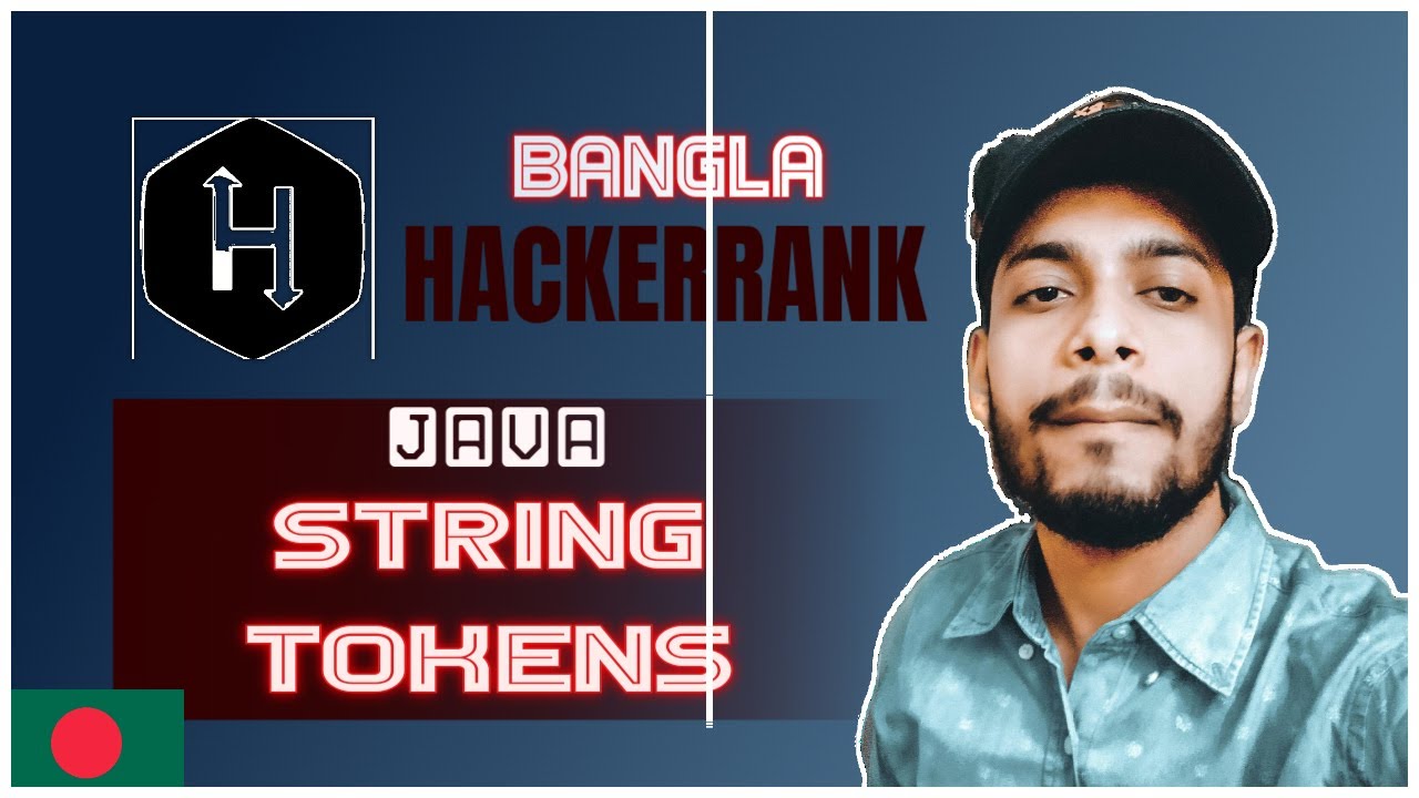 HackerRank java string tokens | bangla problem solving | the cracker