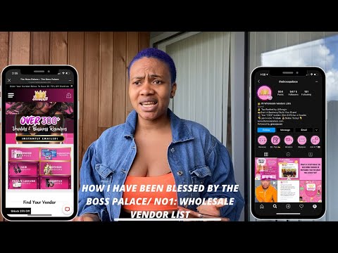 HOW I HAVE BEEN BLESSED BY THE BOSS PALACE/ NO1: WHOLESALE VENDOR LIST