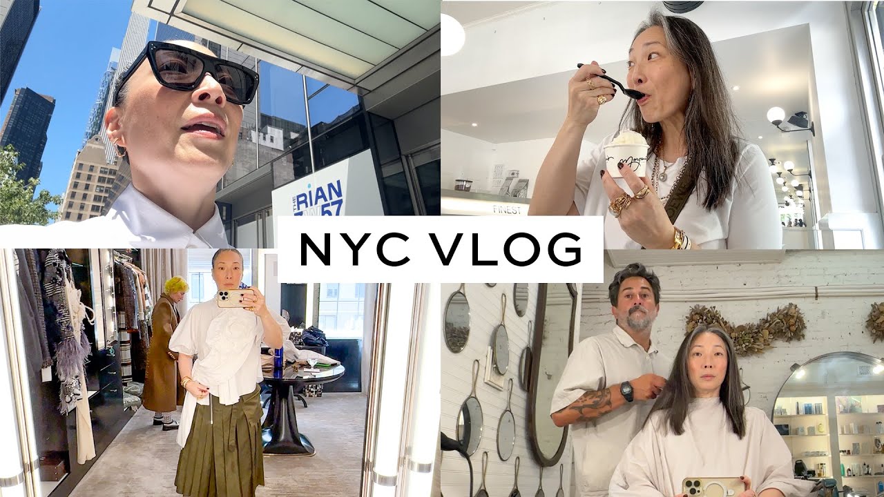 NYC Vlog - Bergdorf Goodman Shopping | Fine Dining | Sleeping Beauties Exhibit