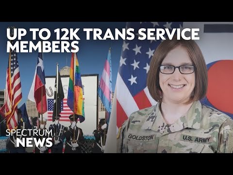 Military veteran discusses banning transgender people from enlisting | Spectrum News