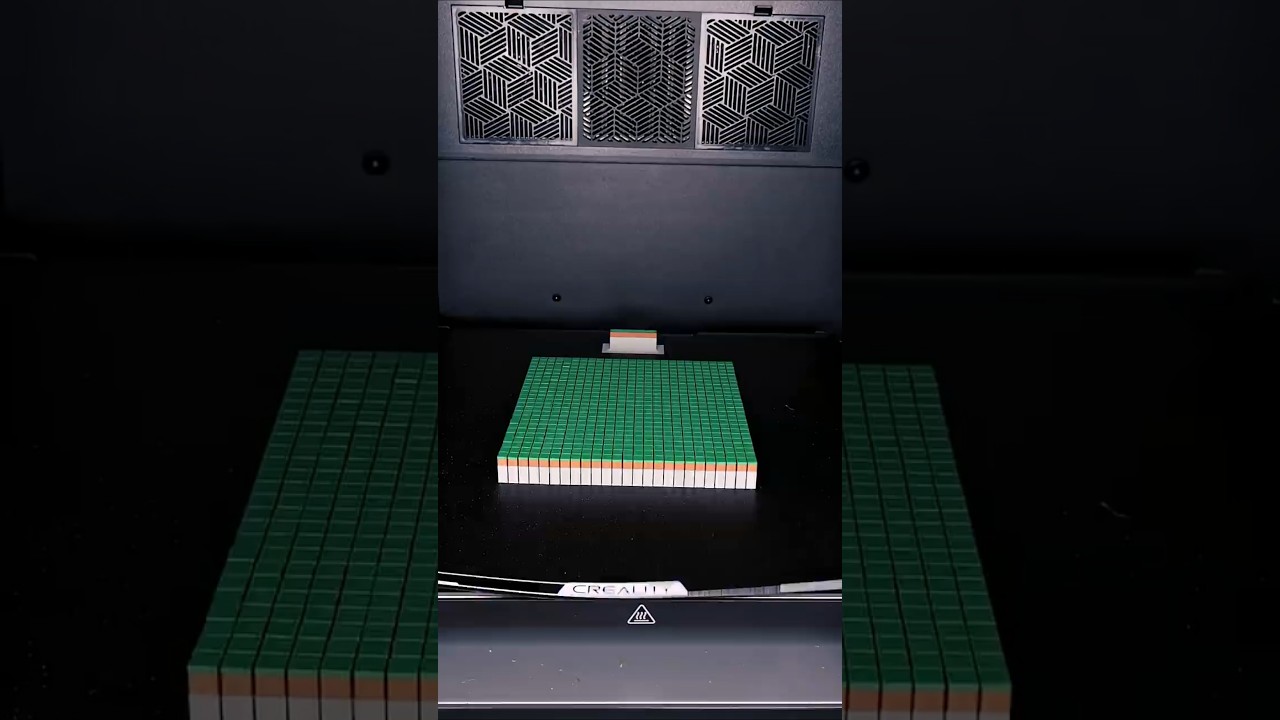 3D printed Minecraft Flexigrid Fidget Toy