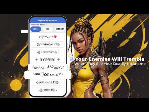 (Eng) Stylish Nickname Generator for Gamer provides a bundle of Popular Gaming Nicknames