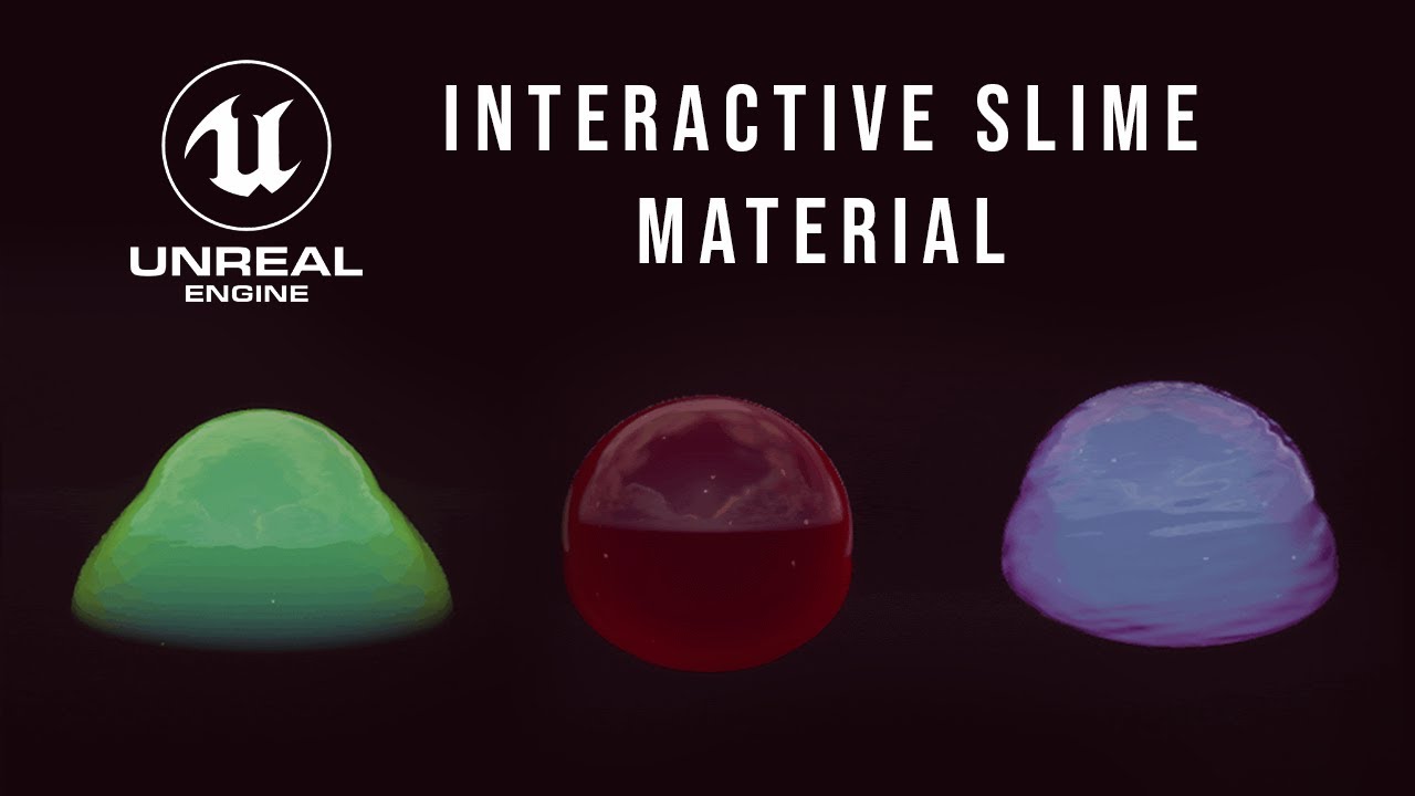 UE5 How to make a Slime Material in Unreal  Engine 5