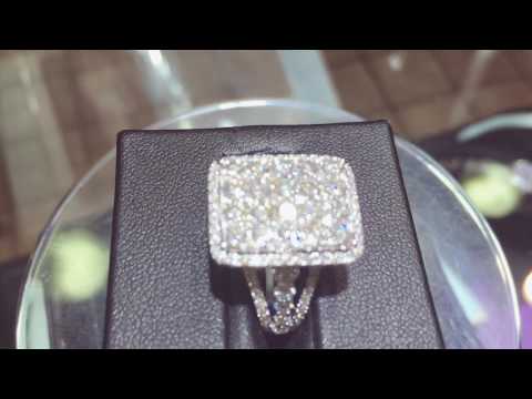 Beautiful diamond ring at DK Gems VOTED BEST jewelry stores in St Martin