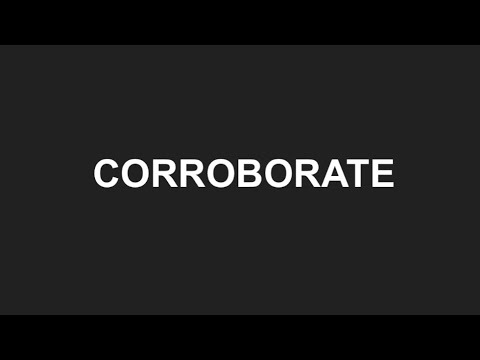 How to pronounce CORROBORATE#englishpronunciationpractice