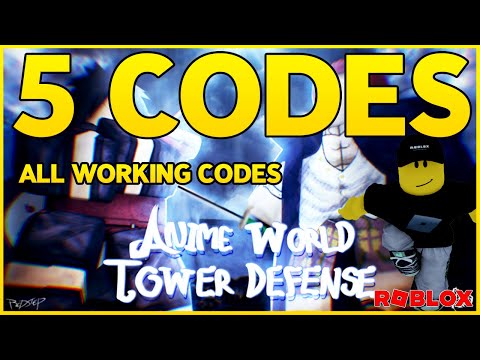 ⚠️2 NEW CODES ⚠️5 WORKING CODES for ANIME WORLD TOWER DEFENSE Roblox in June 2023 ⚠️