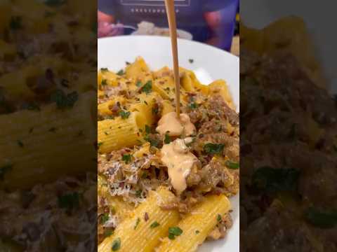 Spicy Rigatoni Pasta #onestopchop