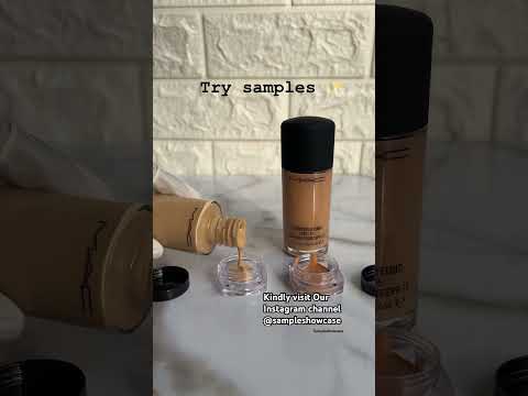 Mac foundations C40 and NC 45 #samples #fragance #makeup #mac