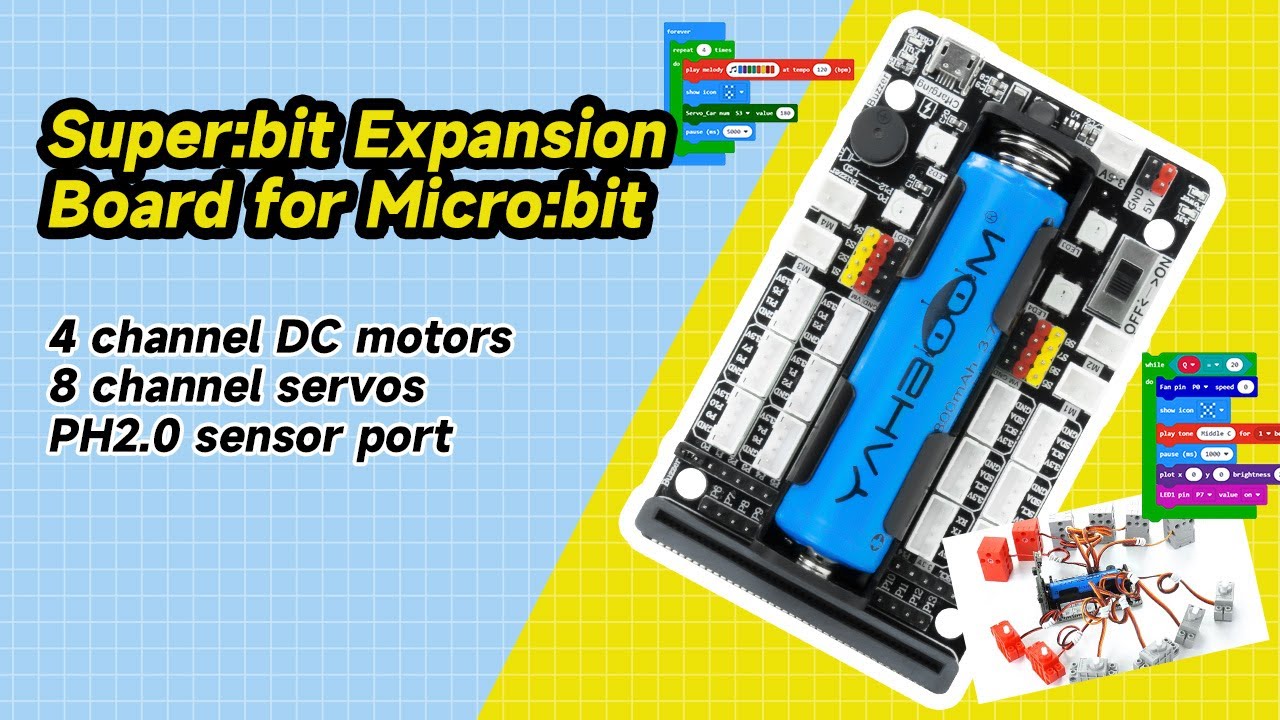 Super:bit 2.0 Expansion Board for micro:bit Bundles
