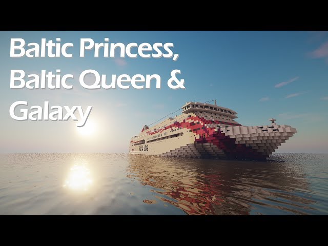 Baltic Princess, Baltic Queen & Galaxy Minecraft Map