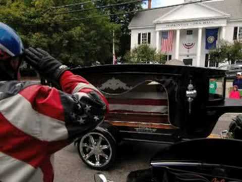 The funeral of Officer Sean Powers