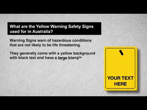 What Is A Warning Sign?