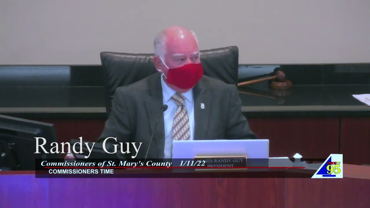 Commissioners Time 1/11/22 - Guy