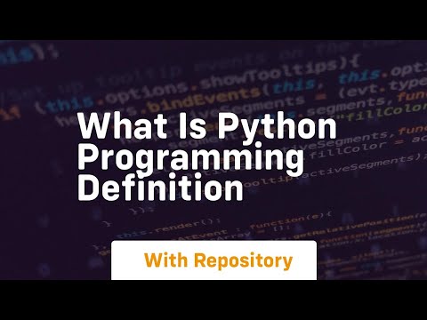 what is python programming definition