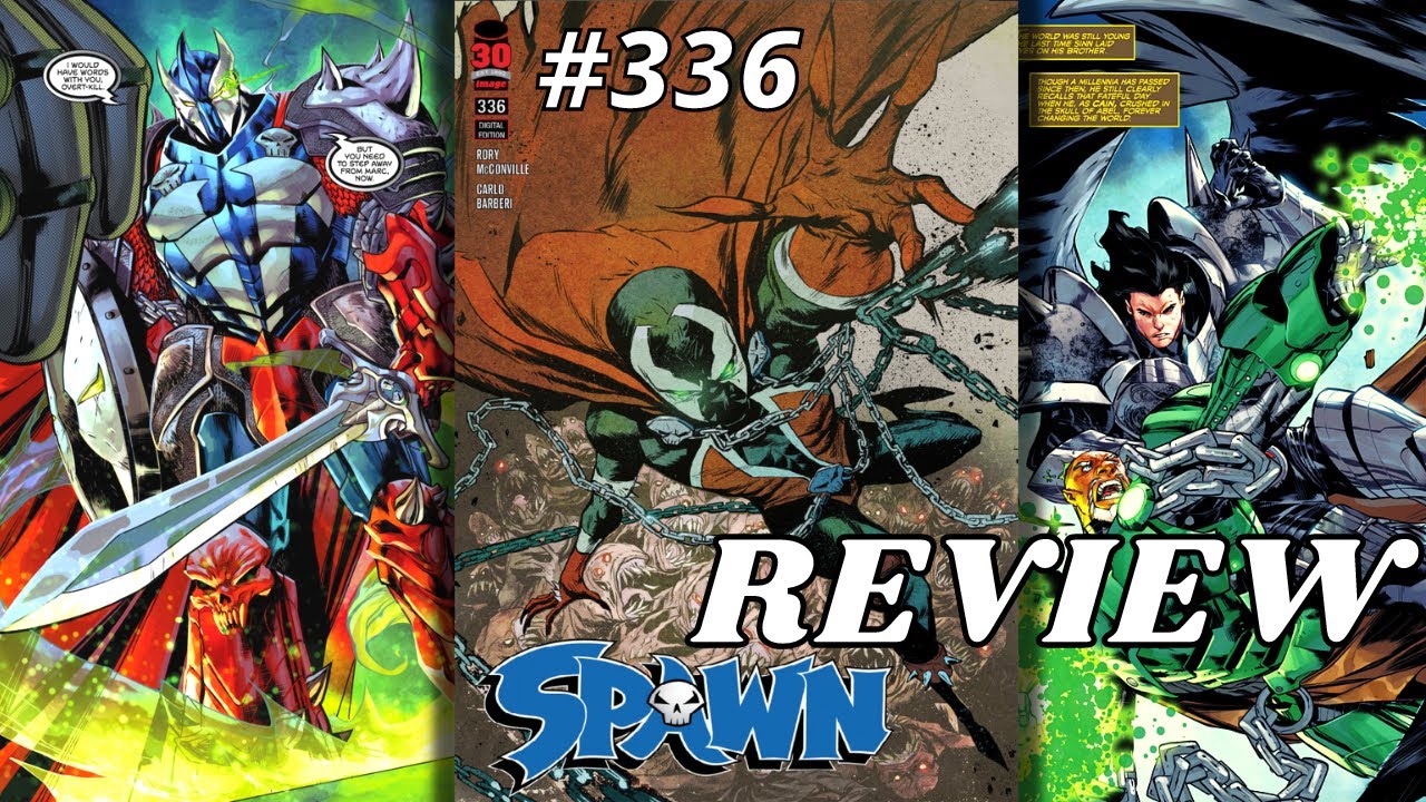 SPAWN issue #336 REVIEW | It Gets Biblical As SINN Fights Abel!