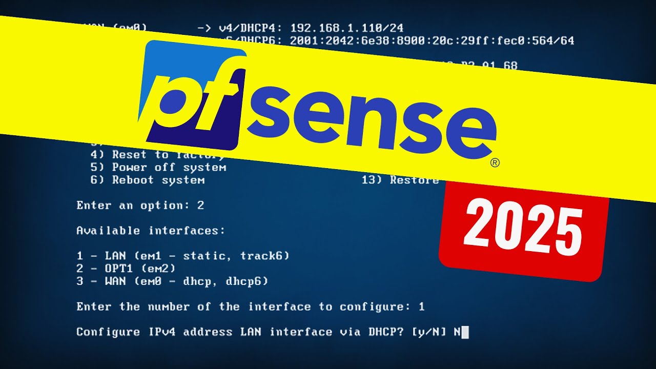 How to Setup pfSense Firewall Step-by-Step 2025