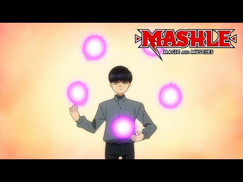 Mashle Magic and Muscles Episode 1 Clip Mash Beats Spells with Slaps ...