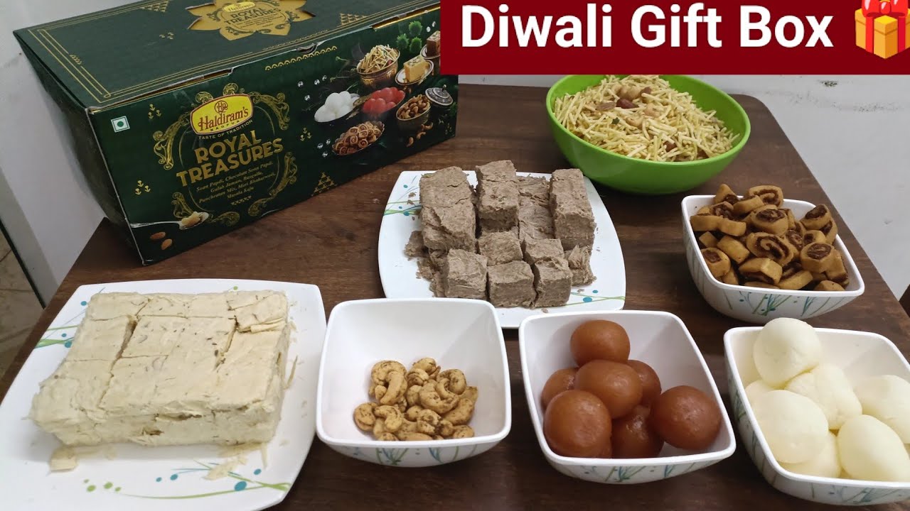 2022 Diwali Premium Gift Box - Royal Treasure Haldiram