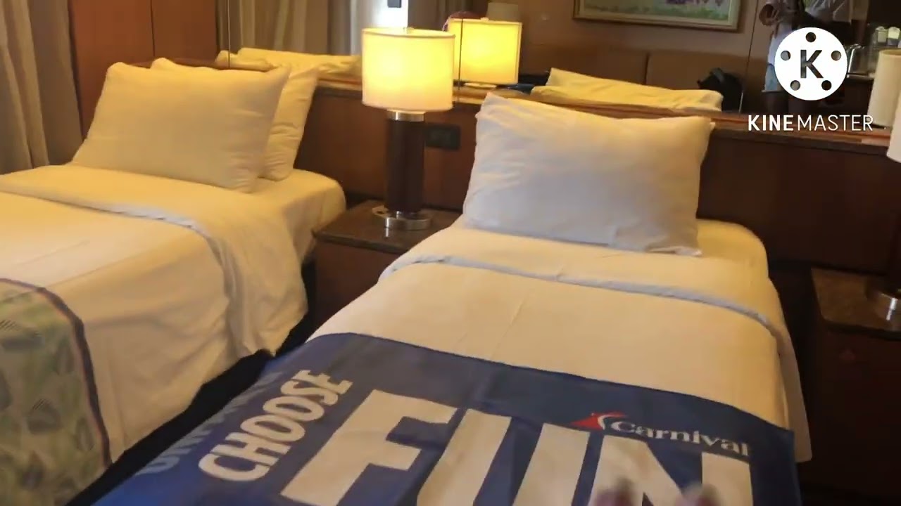 Carnival freedom Room tour suite 7314