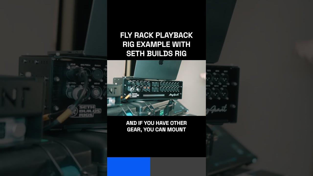 Fly Rack Playback Rig Example with Seth Builds Rig