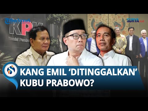 NASIB Ridwan Kamil Usai Rumah Digeledah KPK Buntut Dugaan Korupsi, Akan DITINGGAL Kubu Prabowo?