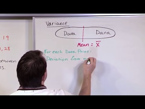 Lesson 14 - Population and Sample Variance in Statistics