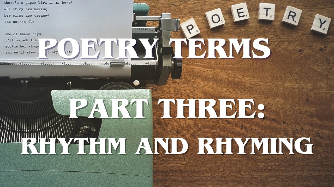 Poetry, Part 3: Poetry Terms Lesson for Rhyme, Imagery, Onomatopoeia and more!