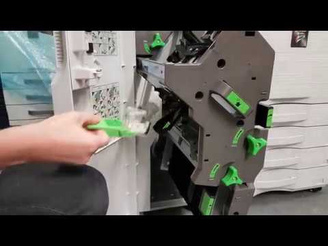 Replacing Staples On Booklet Finisher MX-FN29 Sharp MX-3050, 3060 And MX-3070 Range
