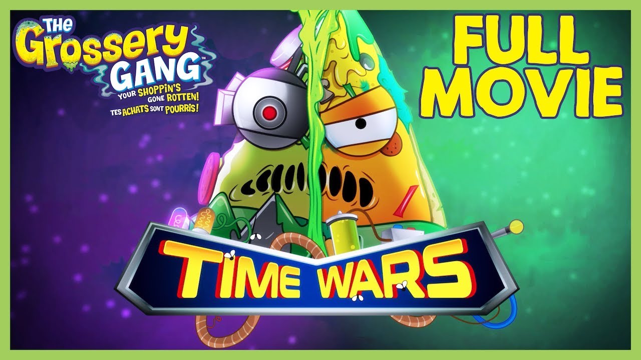 The Grossery Gang Time Wars OFFICIAL MOVIE 🍕🍩 🍌
