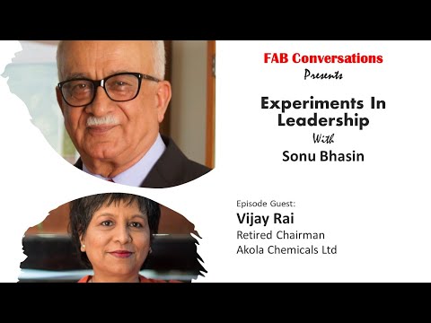 Experiments In Leadership | Vijay Rai - learnt from Darbari Seth that a leader has to stand out.